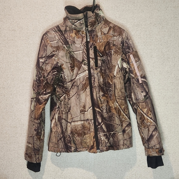 Realtree | Jackets & Coats | Realtree Utility Jacket Brown And Green ...